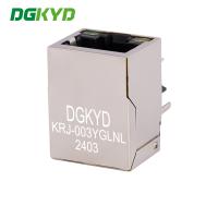 China KRJ-003YGLNL 100M CAT5E Ethernet RJ45 Waterproof Connector Module - 21.3mm Length, 8-Position Shielded for sale