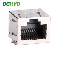 China KRJ-56SWDESMTNL Single Port RJ45 Connector Without LED 8-Position SMD Network Interface -40℃ to +85℃ for sale