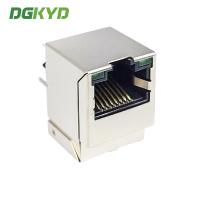 China DGKYD511Q056AC3A2DK068 RJ45 180° Shielded Network Connector with 100Ω Impedance and -40℃ to 85℃ Temperature Range for sale