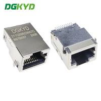 China DGKYD211Q066GWA7CBST6057 RJ45 1000base Integrated Connector Patch Network Interface Ethernet Filtering Without Light SMD for sale