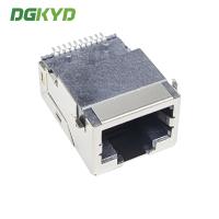 China DGKYD211Q066GWA7CBST6057 RJ45 1000base Integrated Connector Patch Network Interface Ethernet Filtering Without Light SMD for sale