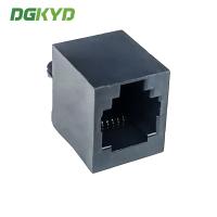 China DGKYD RJ45 Connector 6P6C Single Port Network Cable Socket 10/100/1000BASE-T for sale