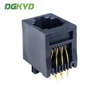 China DGKYD RJ45 Connector 6P6C Single Port Network Cable Socket 10/100/1000BASE-T for sale