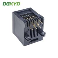 China DGKYD RJ45 Connector 6P6C Single Port Network Cable Socket 10/100/1000BASE-T for sale
