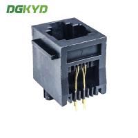 China DGKYD5222E1164IWA1DY4 RJ11 Connector Crystal Head Network Cable Interface Without Light for sale