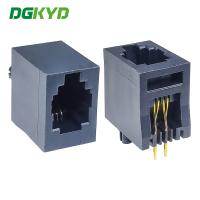 China DGKYD52221144IWA1DY4 RJ11 Connector Crystal Head Network Cable Interface Without Light 6U for sale