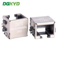 China KRJ-82A86MMNL RJ45 Modular Jack - 8-Position Shielded Connector for 10/100/1000BASE-T/TX Networks for sale