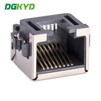 China KRJ-82A86MMNL RJ45 Modular Jack - 8-Position Shielded Connector for 10/100/1000BASE-T/TX Networks for sale