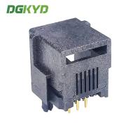 China Full Plastic Light Free RJ11 Ethernet Connector 6P6C FR52 Material 10/100/1000Base-TX for sale