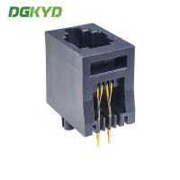 China DGKYD52221144IWA8DY4 RJ11 connector crystal head network cable interface fully plastic without light 6U for sale