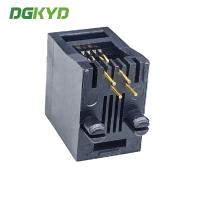 China DGKYD52221144IWA8DY4 RJ11 connector crystal head network cable interface fully plastic without light 6U for sale