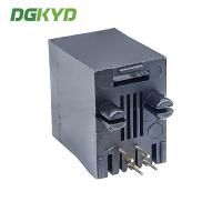 China DGKYD52221144IWA8DY4 RJ11 connector crystal head network cable interface fully plastic without light 6U for sale