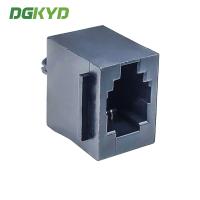 China DGKYD5222E1144IWA1DY4 RJ11 eared interface connector network cable socket 6U for sale