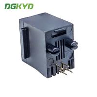China DGKYD5222E1144IWA1DY4 RJ11 eared interface connector network cable socket 6U for sale