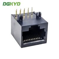 China DGKYD5621K1111IWA1DY4 RJ45 interface 10P10C connector plastic lightless communication interface direct insertion for sale