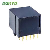 China DGKYD5621K1111IWA1DY4 RJ45 interface 10P10C connector plastic lightless communication interface direct insertion for sale
