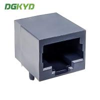 China DGKYD5621K1111IWA1DY4 RJ45 interface 10P10C connector plastic lightless communication interface direct insertion for sale