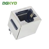 China DGKYD52TE1188GWA2DY4 RJ45 connector 52T 8P8C with ear shielded interface modular vertical socket for sale