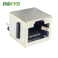 China DGKYD52TE1188GWA2DY4 RJ45 connector 52T 8P8C with ear shielded interface modular vertical socket for sale