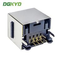 China DGKYD52TE1188GWA2DY4 RJ45 connector 52T 8P8C with ear shielded interface modular vertical socket for sale