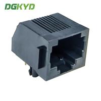 China RJ45 8P8C Connector with 6μ Gold Plating -40℃ to 85℃ Temperature Range 10/100/1000BASE-T Ethernet for sale