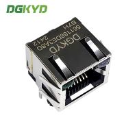 China RJ45 Straight Through 56 With Light And Wing FR52 Material Communication Interface DGKYD561188DE3A8DB7H for sale
