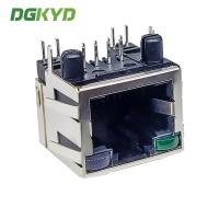 China RJ45 Straight Through 56 With Light And Wing FR52 Material Communication Interface DGKYD561188DE3A8DB7H for sale
