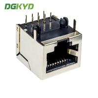 China RJ45 Connector 1X1 10P8C With Shielded Communication Interface DGKYD5621118GWA2D1Y3 for sale