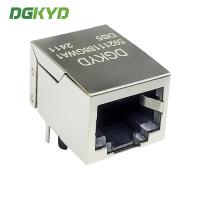 China RJ45 8P8C Without Light Strip Shielded Connector DGKYD59211188GWA1DB5 Ethernet Socket for sale