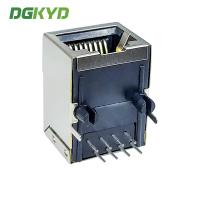 China RJ45 8P8C Without Light Strip Shielded Connector DGKYD59211188GWA1DB5 Ethernet Socket for sale