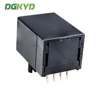 China RJ45 Connector 5921 Non Lamp Fully Plastic 8P8C Round Pin Socket 10/100/1000BASE-T for sale
