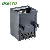 China RJ45 Connector 5921 Non Lamp Fully Plastic 8P8C Round Pin Socket 10/100/1000BASE-T for sale