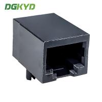 China RJ45 Connector 5921 Non Lamp Fully Plastic 8P8C Round Pin Socket 10/100/1000BASE-T for sale