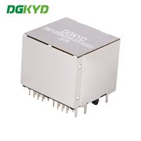 China DGKYD59212288GWA1DY1E022 Multi Port RJ45 Connector Without Light And Filter, Network Port Socket Stacked Interface for sale