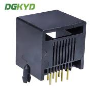 China RJ45 Connector 5521 8P8C Round Pin Socket with -40℃ to 85℃ Operating Temperature for 10/100/1000BASE-T Networks for sale