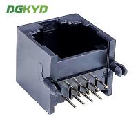 China RJ45 Connector 5521 8P8C Round Pin Socket with -40℃ to 85℃ Operating Temperature for 10/100/1000BASE-T Networks for sale