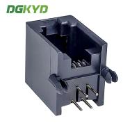 China RJ11 4P4C Connector Socket - No LED/Filter - 10/100/1000BASE-T - -40℃ to 85℃ Operating Temperature for sale