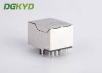 China HR911130A 10-Pin RJ45 Connector with 1000M Ethernet Filter for Gigabit Network Applications for sale