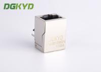 China HR911130A 10-Pin RJ45 Connector with 1000M Ethernet Filter for Gigabit Network Applications for sale