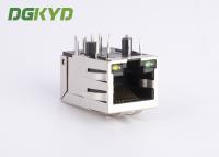 China Side Entry Shield PoE RJ45 Single Port Internal Magnetic Module HR911102A with -40°C to +85°C Temperature Range and 10GBASE-T Support for sale