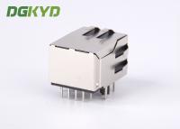 China Network PoE RJ45 Magnetics Jack Port with 10/100M Ethernet Transformer - 140W Max Power, Industry Standard Footprint for sale