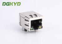 China RJ45 Magnetics Connector with Integrated Transformer for 100 Mbps Ethernet Networks - IEEE 802.3u Compliant Shielded Plug for sale