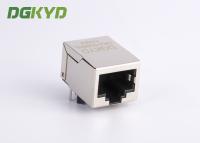 China CAT5 Female RJ45 Jack with Transformer J0011d01bnl - 10/100 Base, PBT Housing, 0.35mm Gold Pins for sale