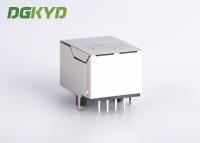 China CAT5 Female RJ45 Jack with Transformer J0011d01bnl - 10/100 Base, PBT Housing, 0.35mm Gold Pins for sale