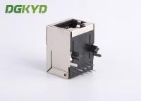 China CAT5 Female RJ45 Jack with Transformer J0011d01bnl - 10/100 Base, PBT Housing, 0.35mm Gold Pins for sale