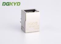 China WIFI PCB RJ45 Modular Jack with Magnetics and LEDs 90 Degree 1.5A 125V Network Connector for sale