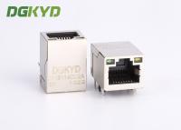 China WIFI PCB RJ45 Modular Jack with Magnetics and LEDs 90 Degree 1.5A 125V Network Connector for sale