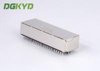 China 1000M 1×4 Four Port Transformer with 10-Pin RJ45 Connector for Network Bridge Applications - 1.57mm PCB Thickness for sale