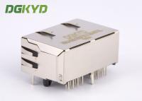 China KRJ -5921S8P8C12E457NL 2 Port RJ45 Interface Jack Network Connector RJ45 Modular Jack for sale