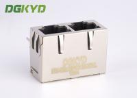 China KRJ -5921S8P8C12E457NL 2 Port RJ45 Interface Jack Network Connector RJ45 Modular Jack for sale